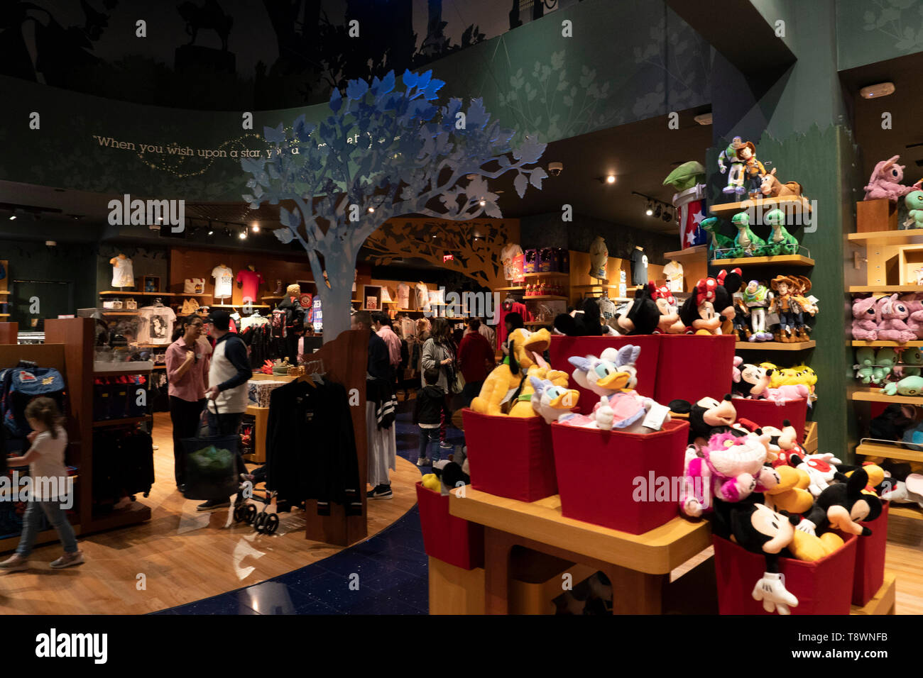 Disney store in times square hi-res stock photography and images - Alamy