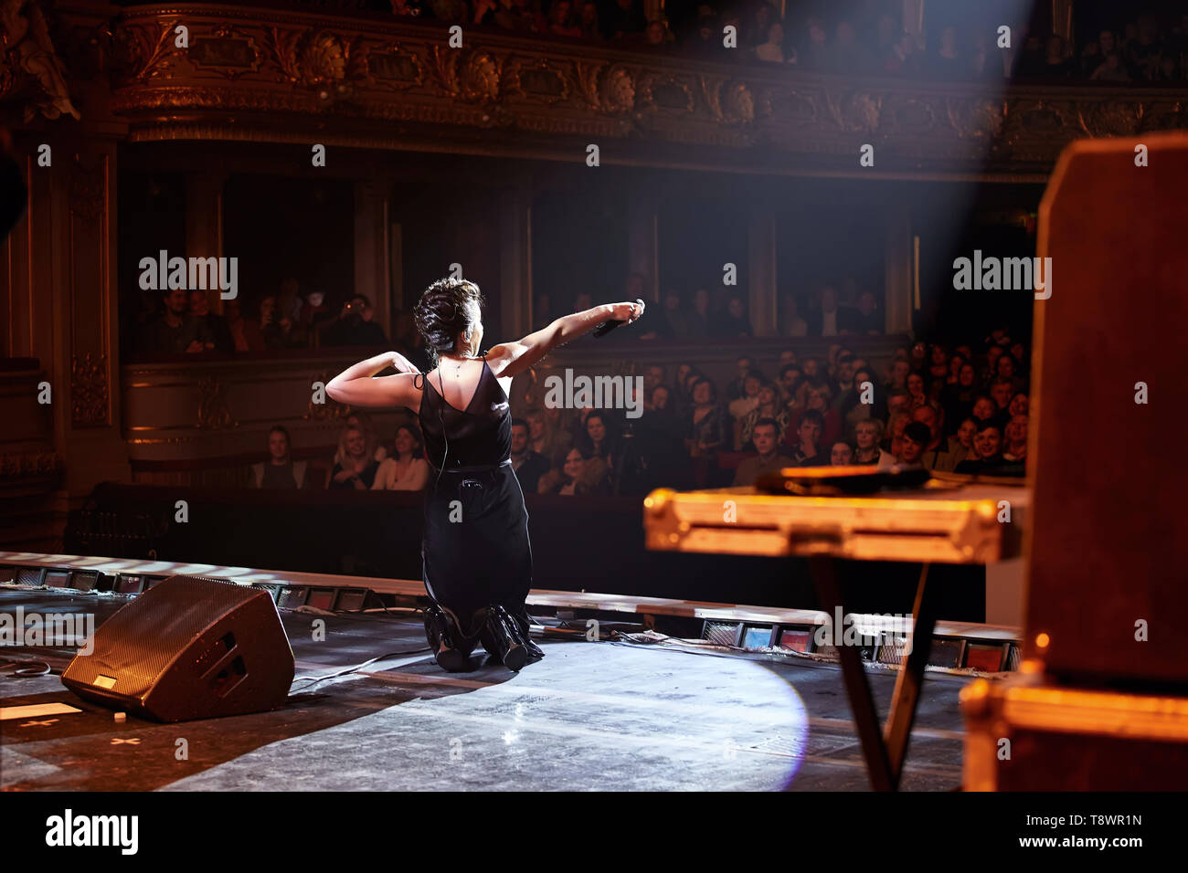 Jamala at solo concert at Lviv Opera House Stock Photo - Alamy