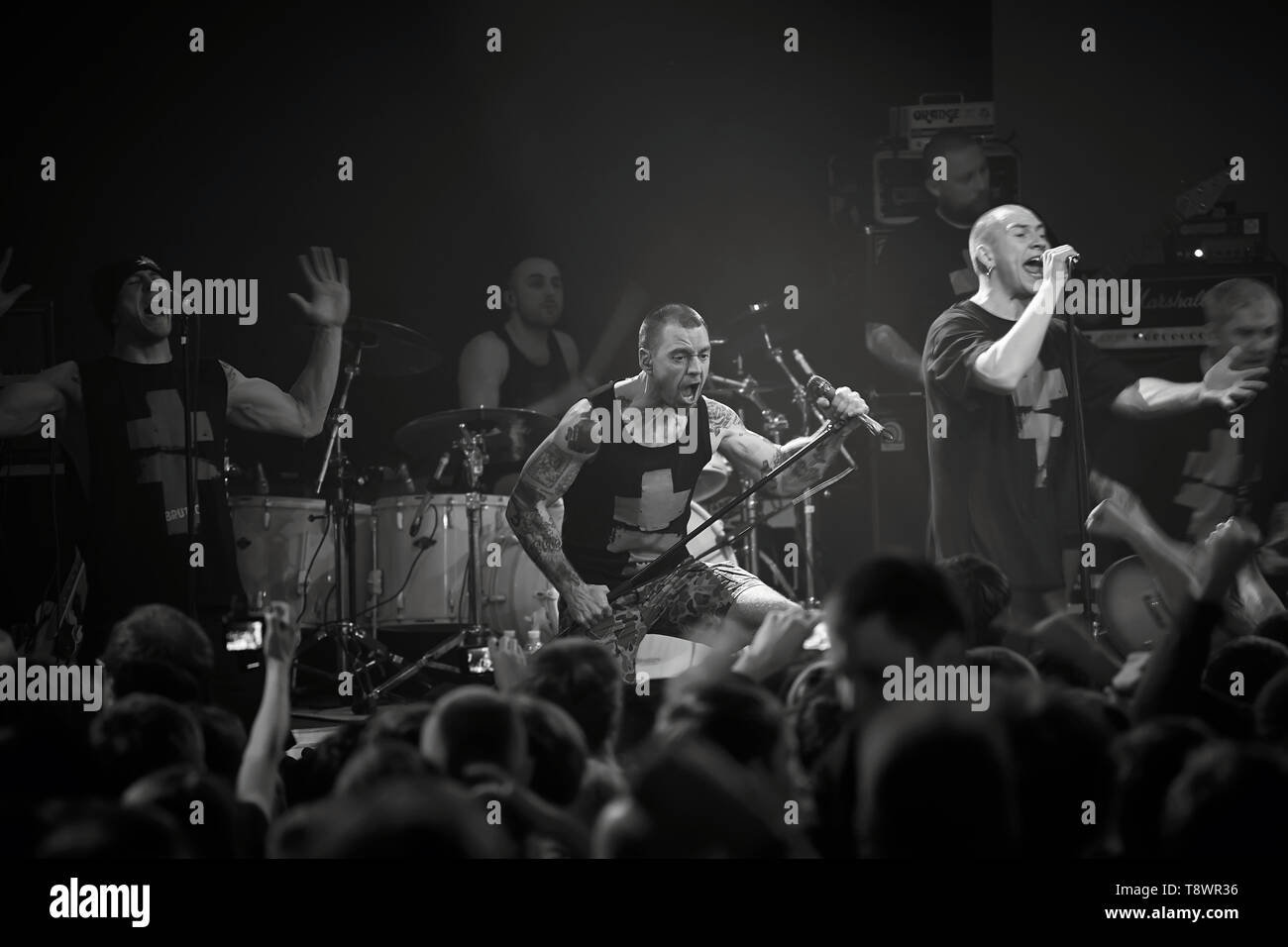 Brutto band performing live at club Stock Photo - Alamy