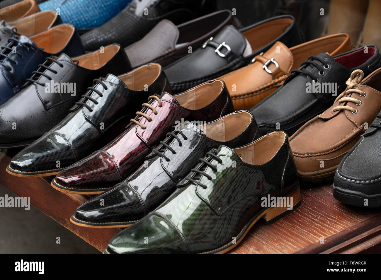 Loafer mules shoes hi-res stock photography and images - Alamy