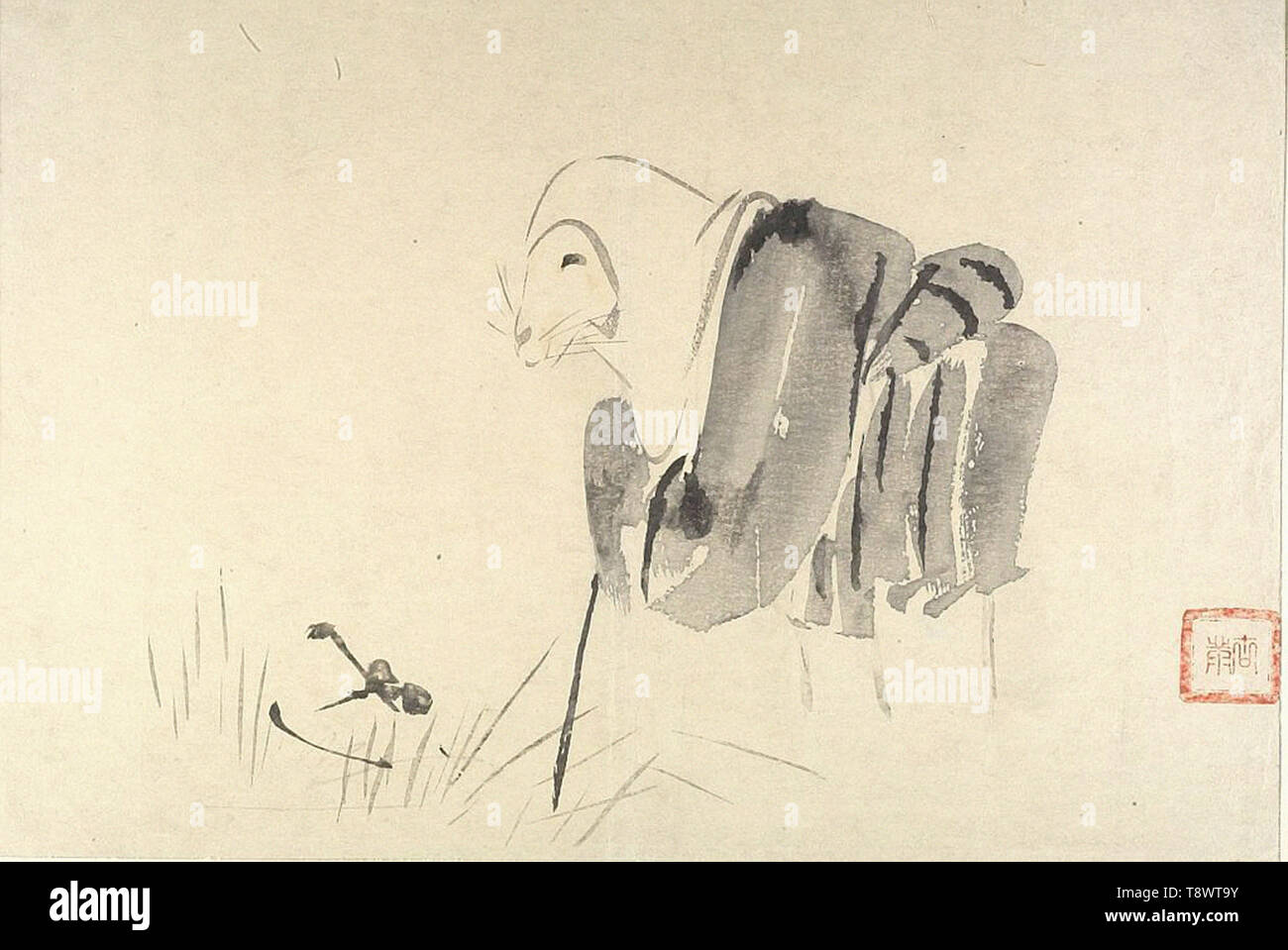 Zeshin - Mouse As Monk Stock Photo - Alamy