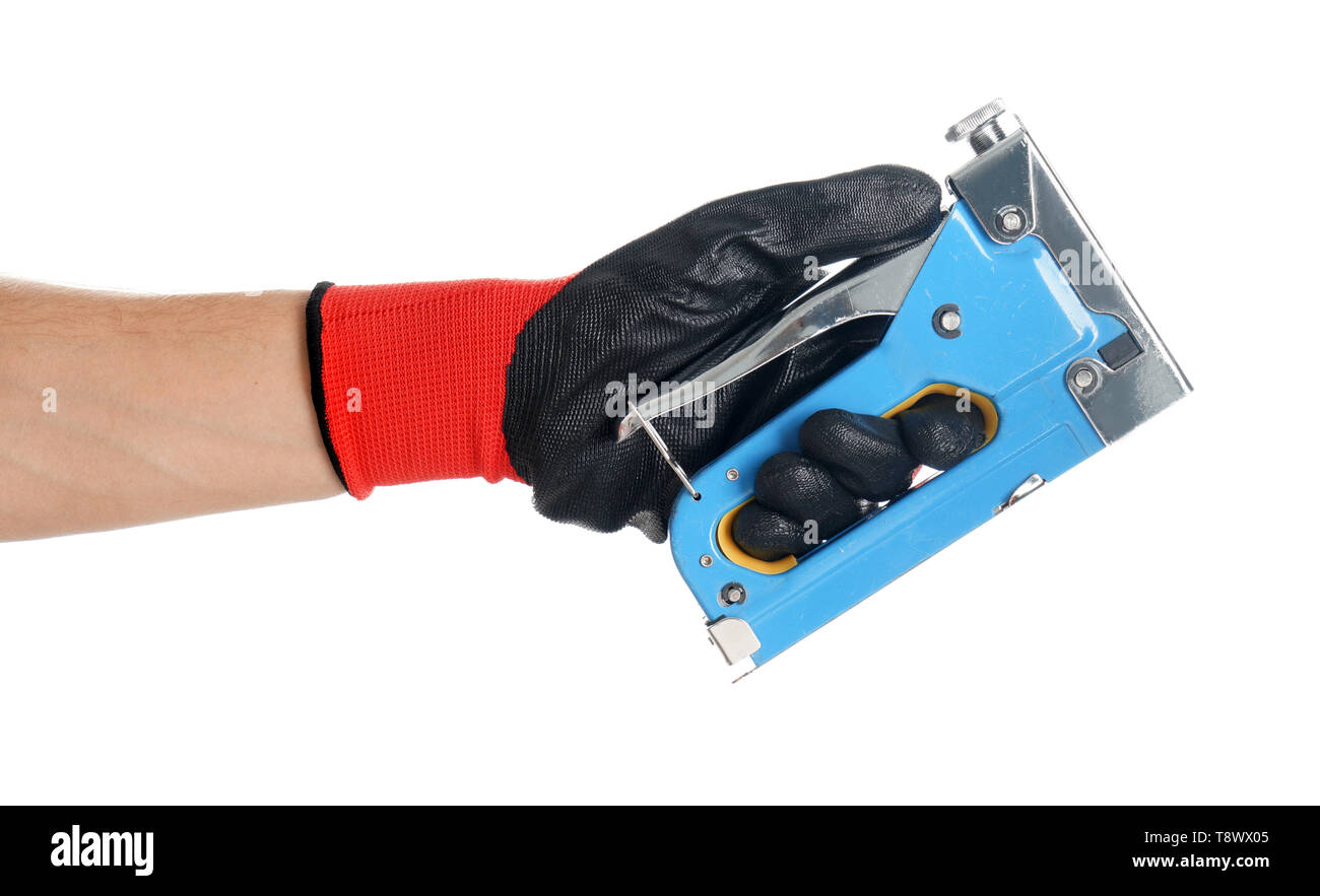 Manual staple gun hi-res stock photography and images - Alamy