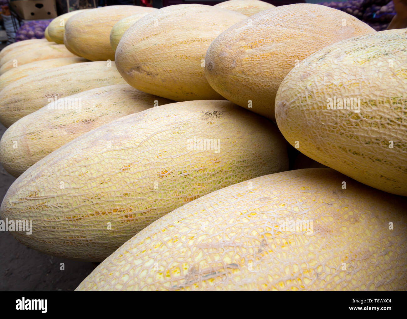 Mature melons hi-res stock photography and images - Alamy