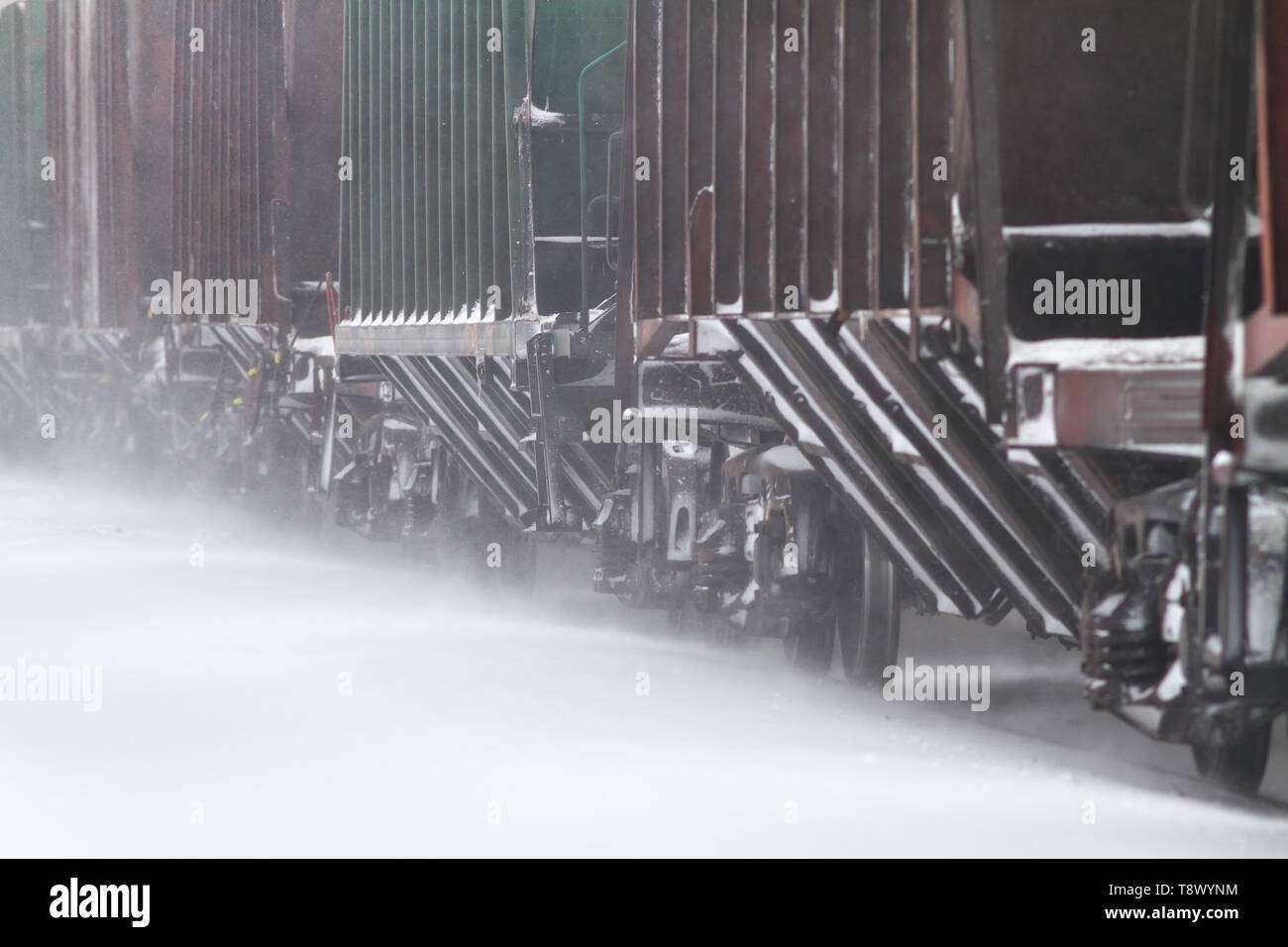 Freight rail wagon hi-res stock photography and images - Alamy