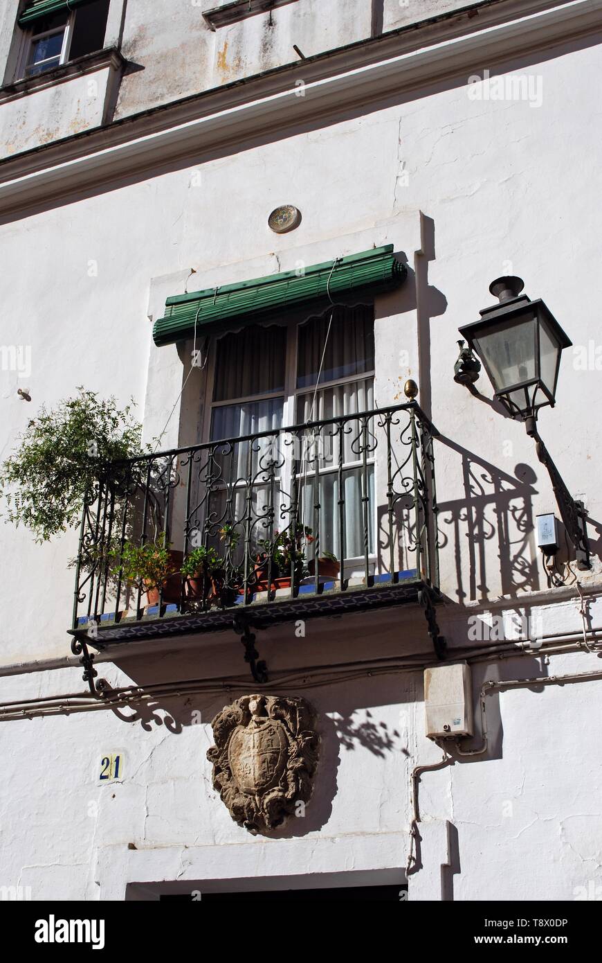 Spanish window wrought iron balcony hi-res stock photography and images ...
