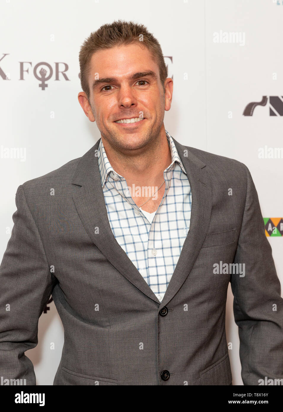 New York, United States. 14th May, 2019. Josh Folan attends premiere of ...