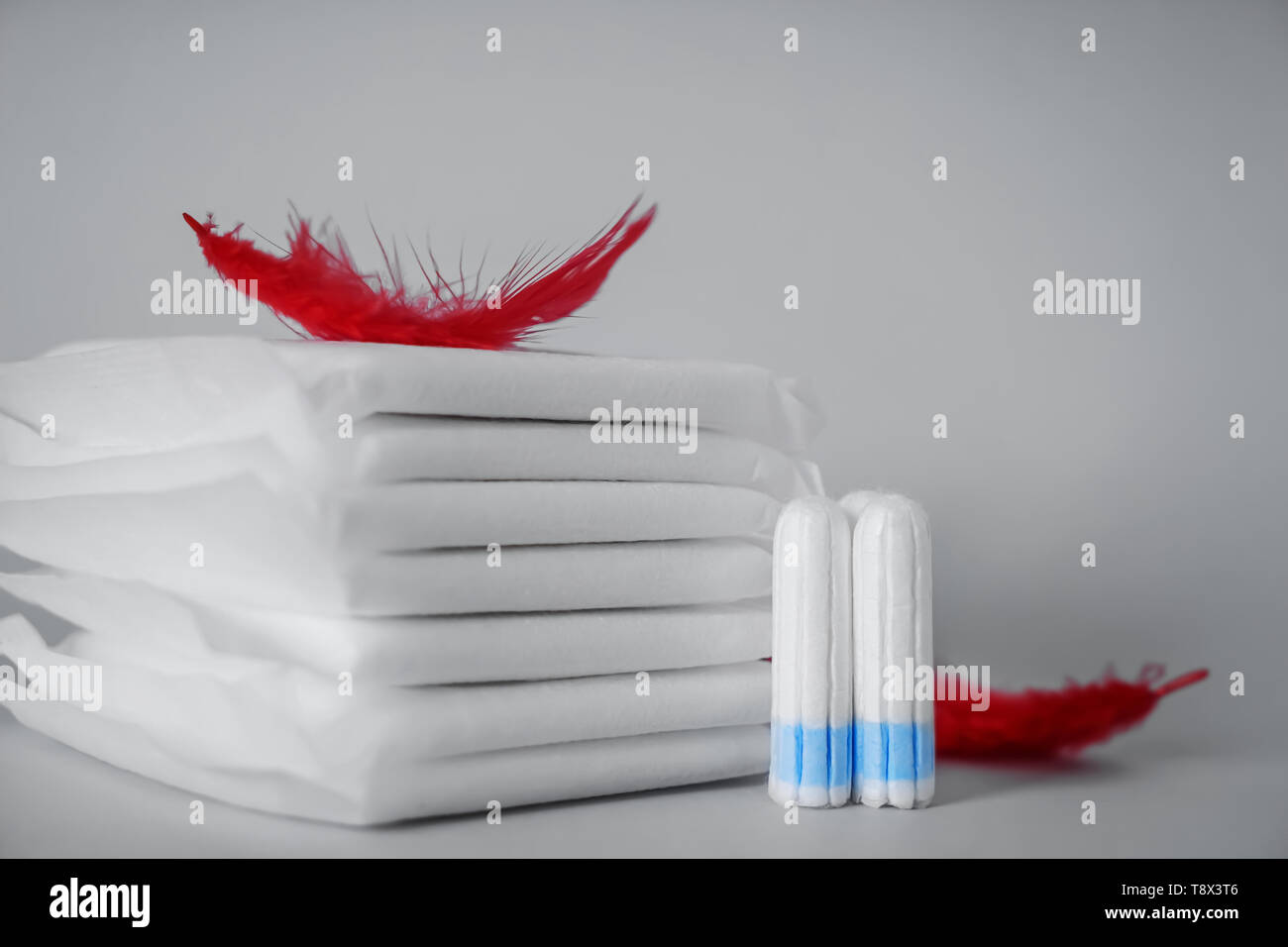 Tampons sanitary pads pad hi-res stock photography and images - Alamy