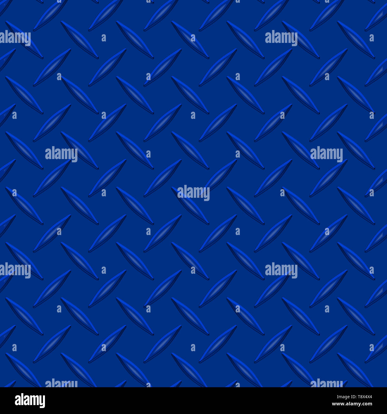 Medium Blue Diamond Plate Metal Seamless Texture Tile Stock Photo - Alamy