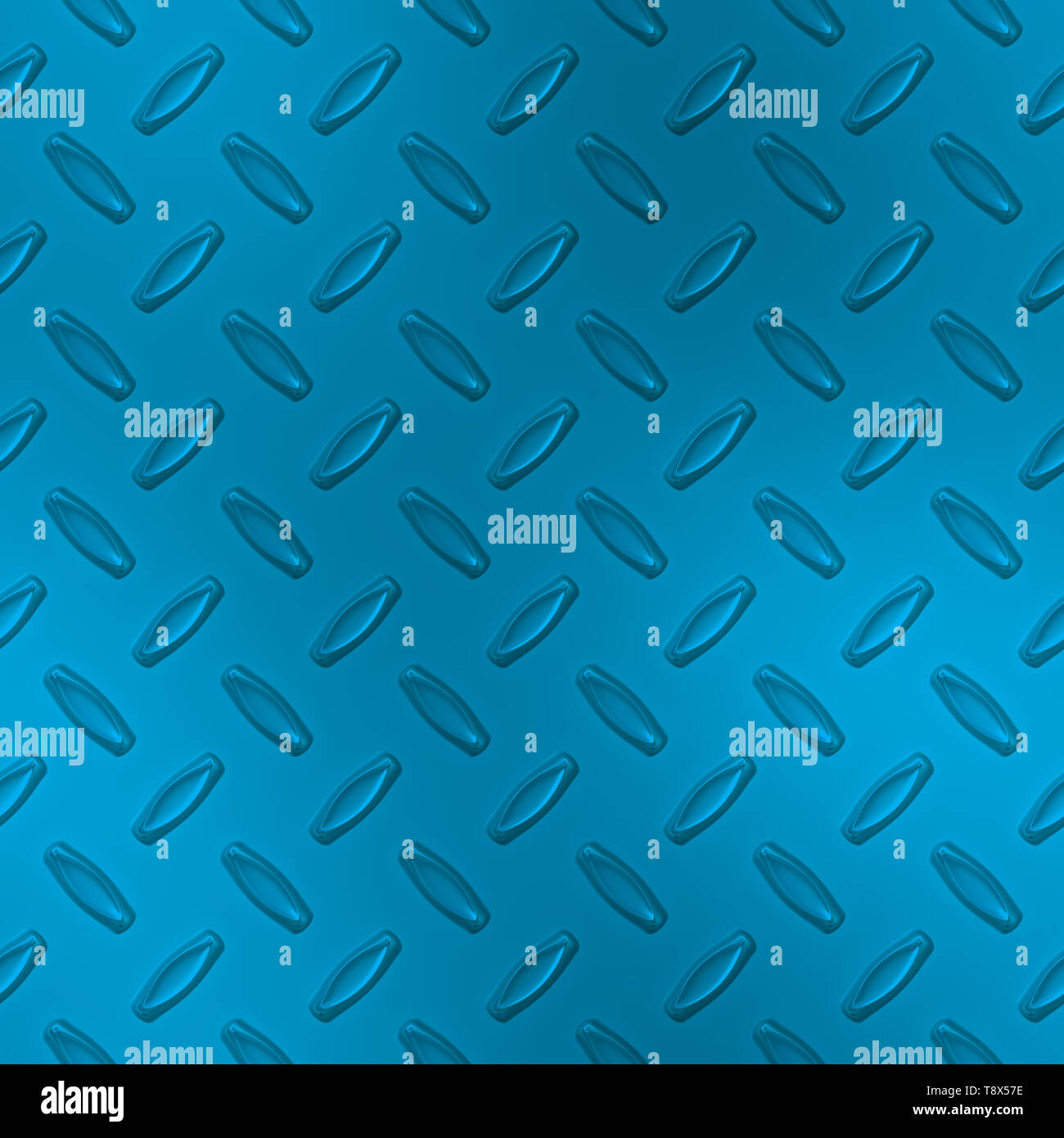 Bright Blue Diamond Plate Metal Seamless Texture Tile Stock Photo - Alamy