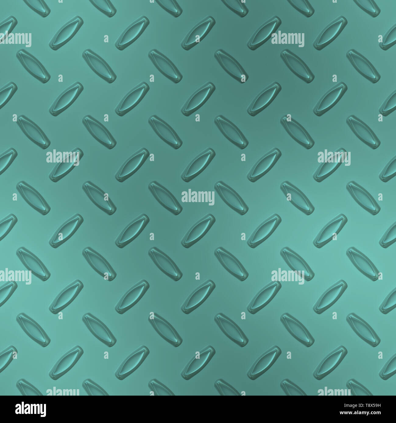 Aqua Diamond Plate Metal Seamless Texture Tile Stock Photo - Alamy