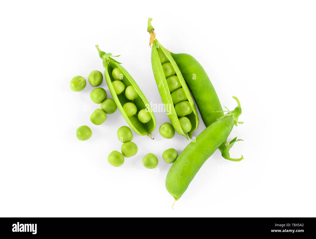 Peas detail Cut Out Stock Images & Pictures - Alamy