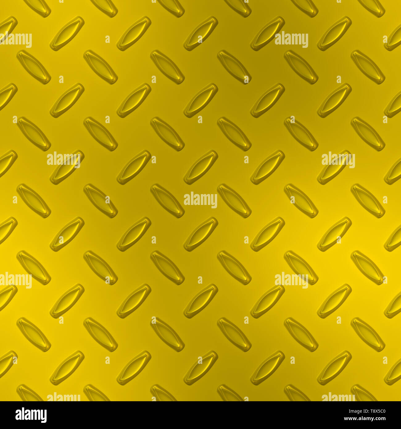 Sunflower Yellow Diamond Plate Metal Seamless Texture Tile Stock Photo ...