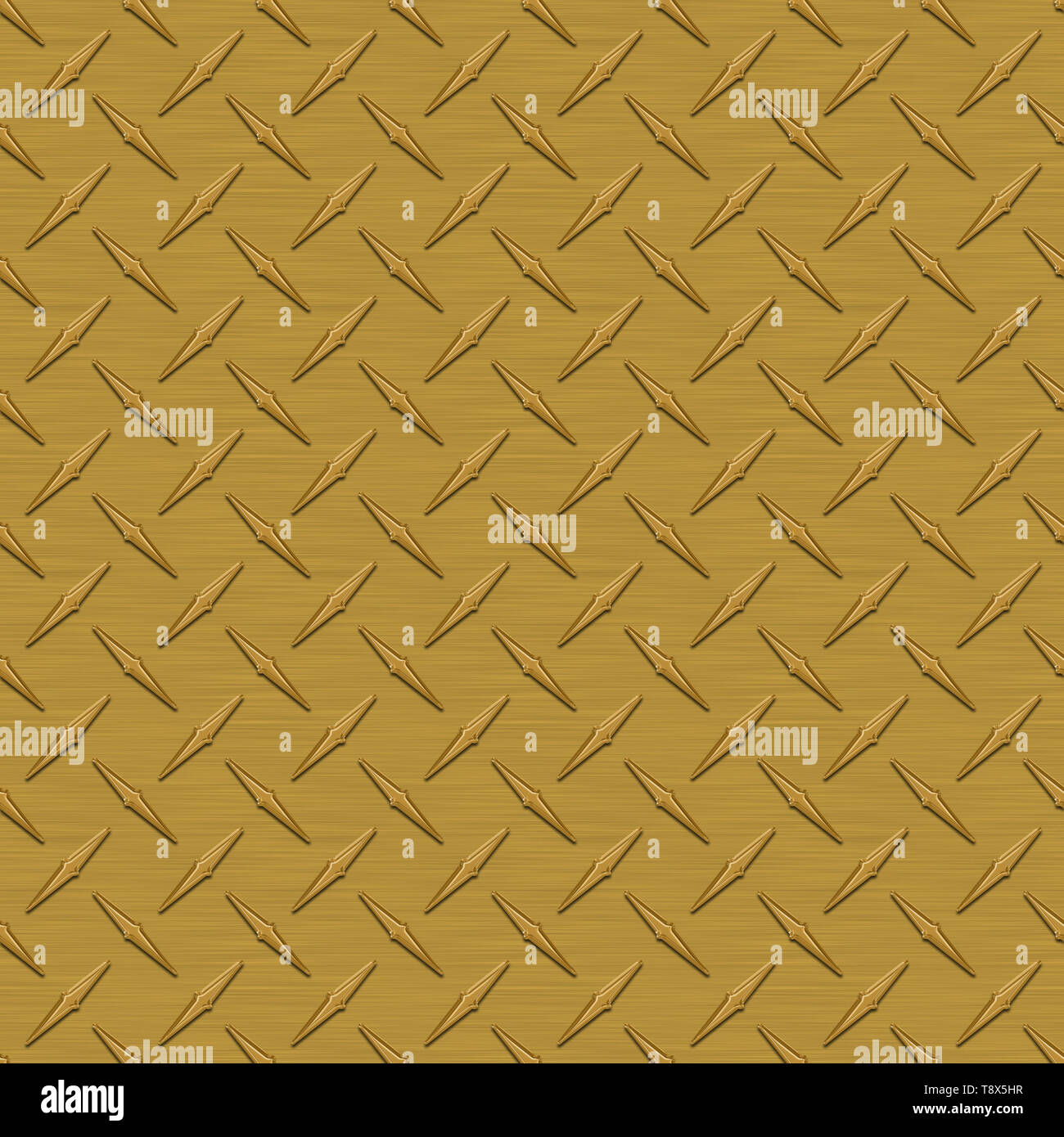 Dark Gold Diamond Plate Metal Seamless Texture Tile Stock Photo - Alamy
