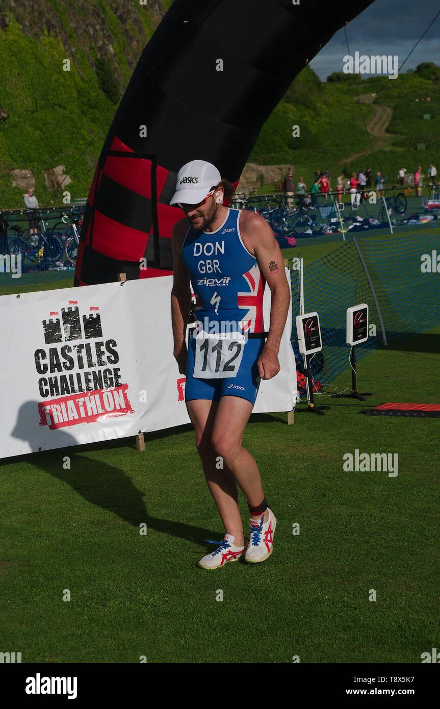 Triathlete Tim Don, who represented Great Britain in three Olympics ...
