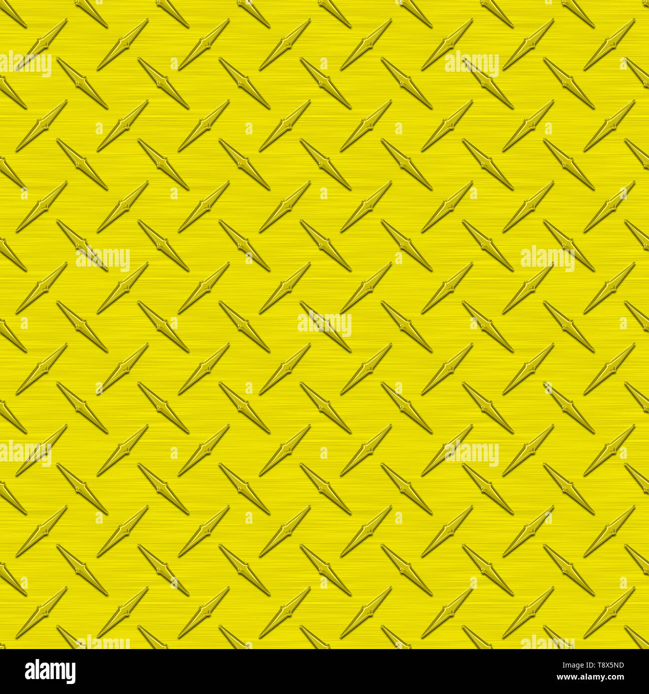 Yellow Diamond Plate Metal Seamless Texture Tile Stock Photo - Alamy