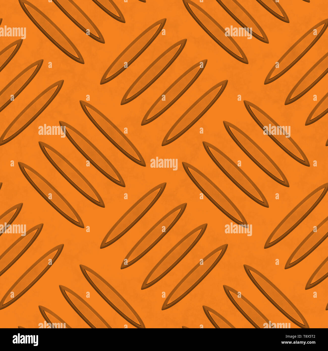 Orange Diamond Plate Metal Seamless Texture Tile Stock Photo - Alamy