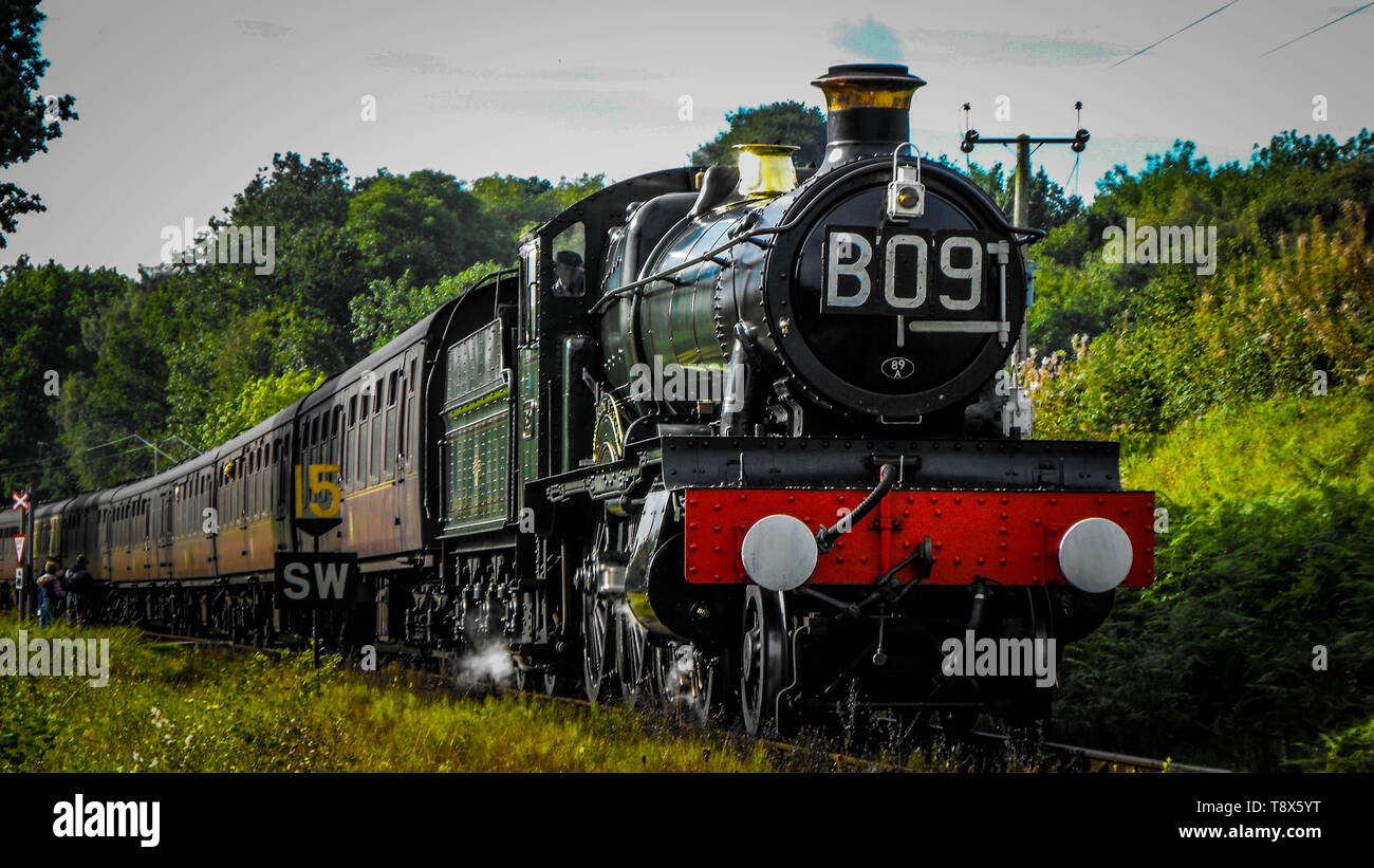 Erlestoke Manor during the Pacific Power event on the SVR in 2016 Stock ...