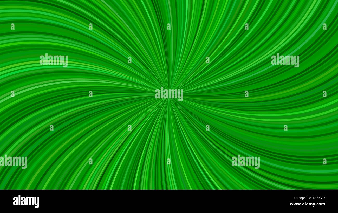 Green psychedelic abstract striped spiral background design from ...