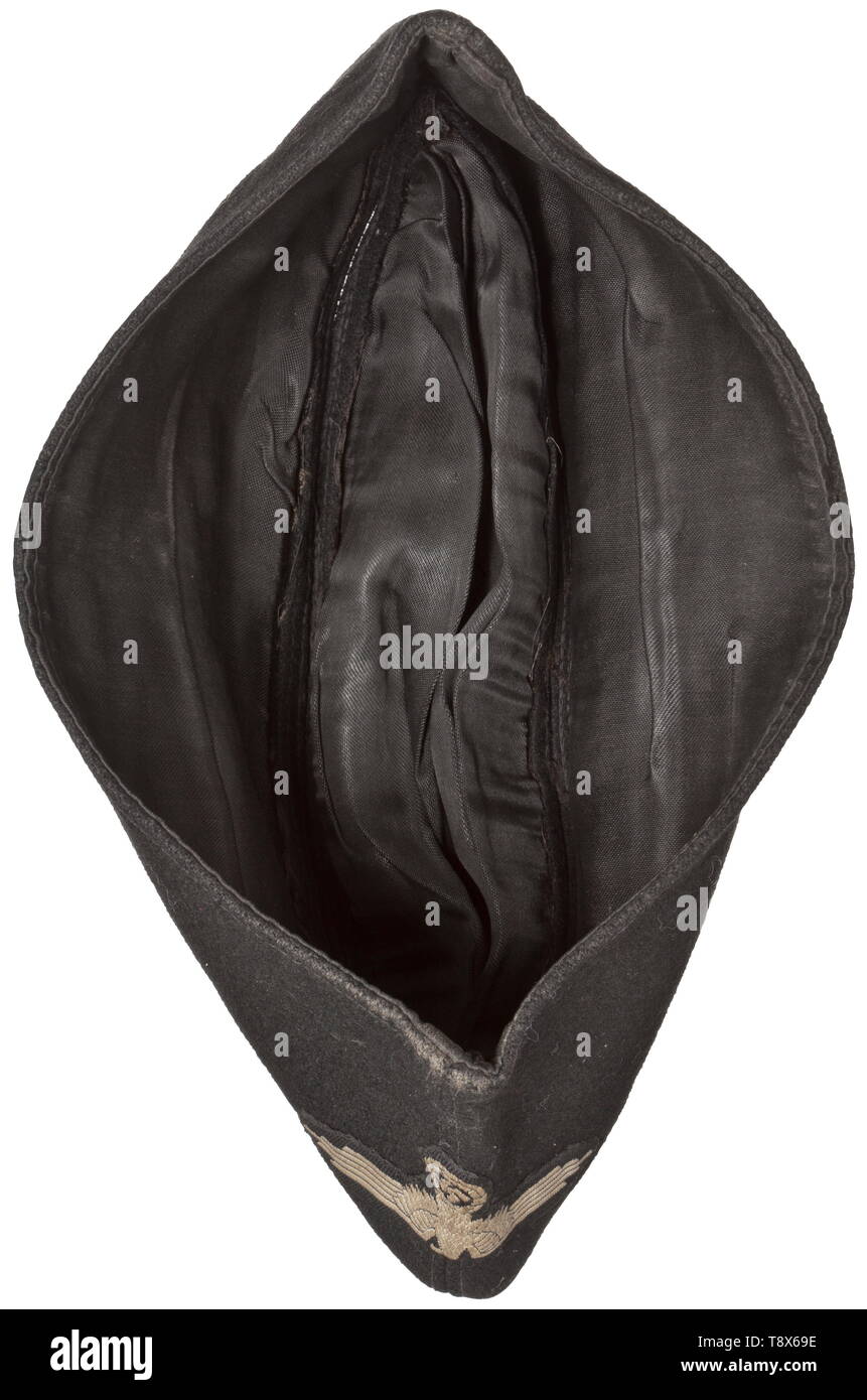 A garrison cap for female SS auxiliaries depot piece Black woollen ...