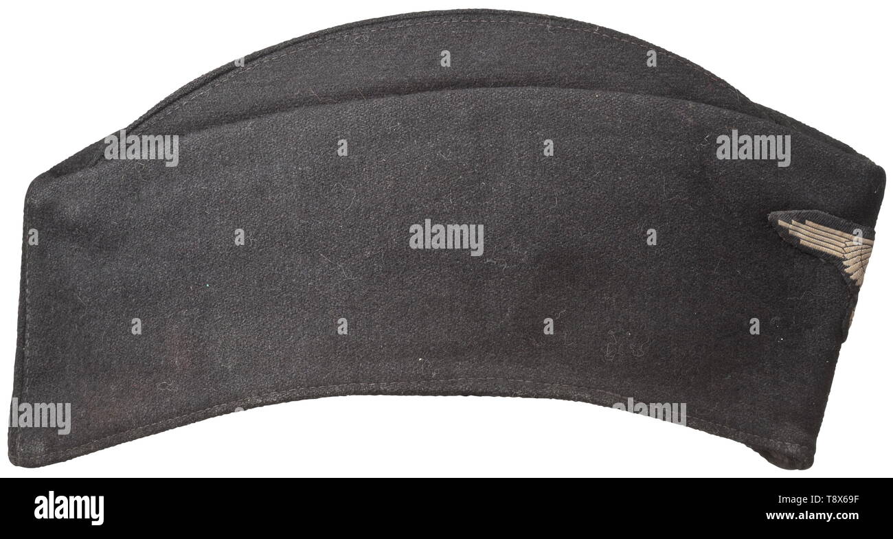 A garrison cap for female SS auxiliaries depot piece Black woollen ...