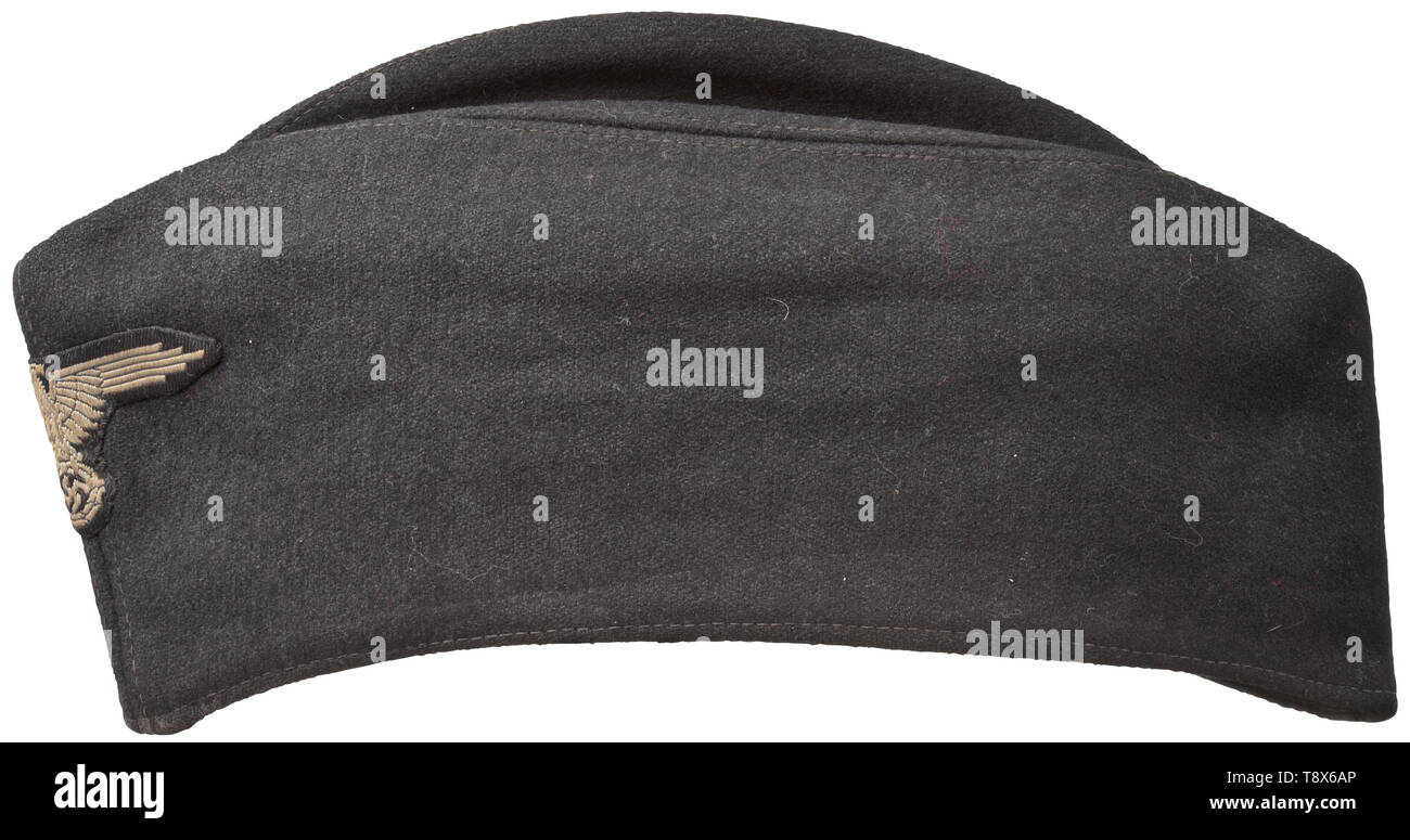 A garrison cap for female SS auxiliaries depot piece Black woollen ...