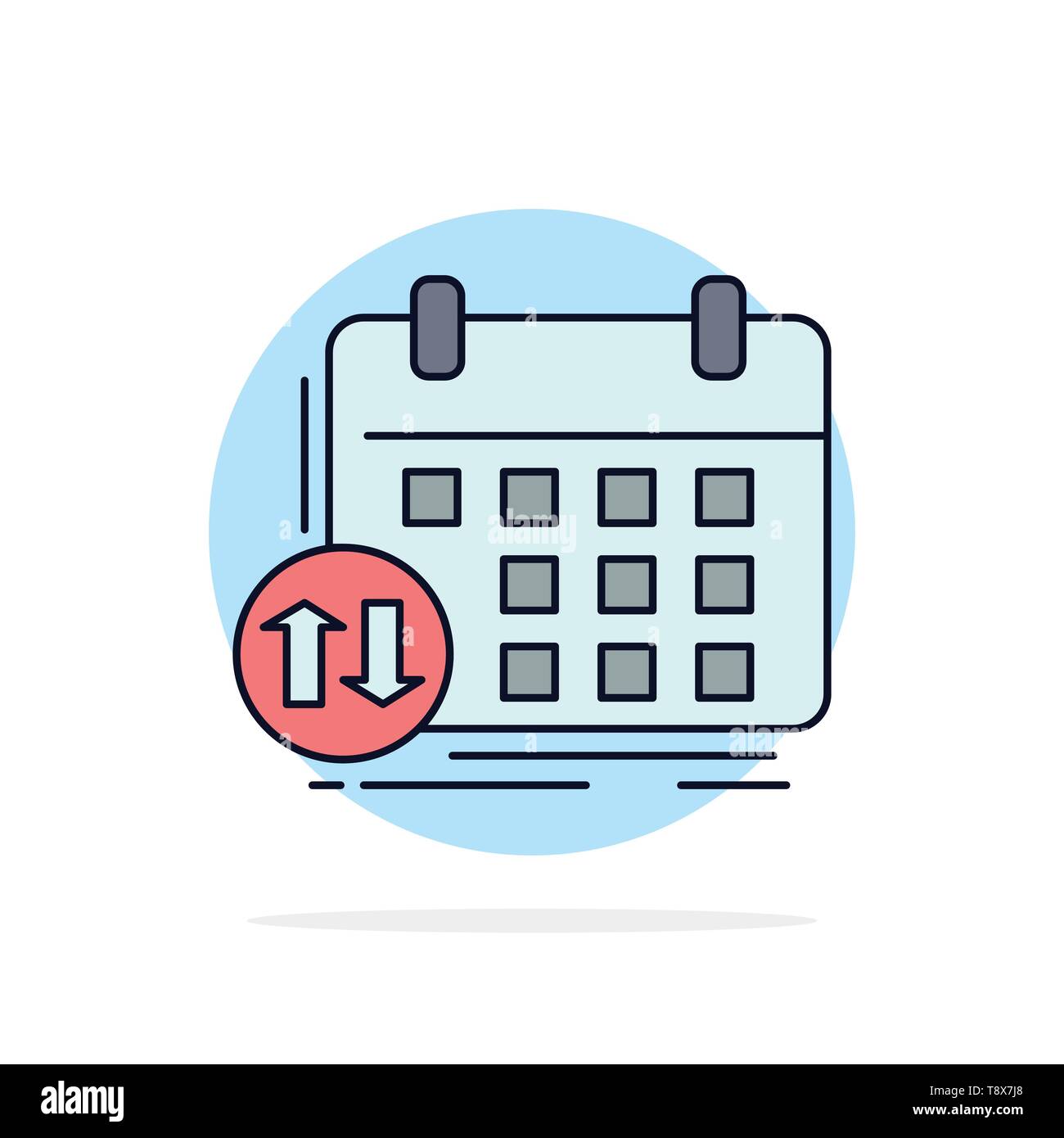 School timetable vector vectors Cut Out Stock Images & Pictures - Alamy
