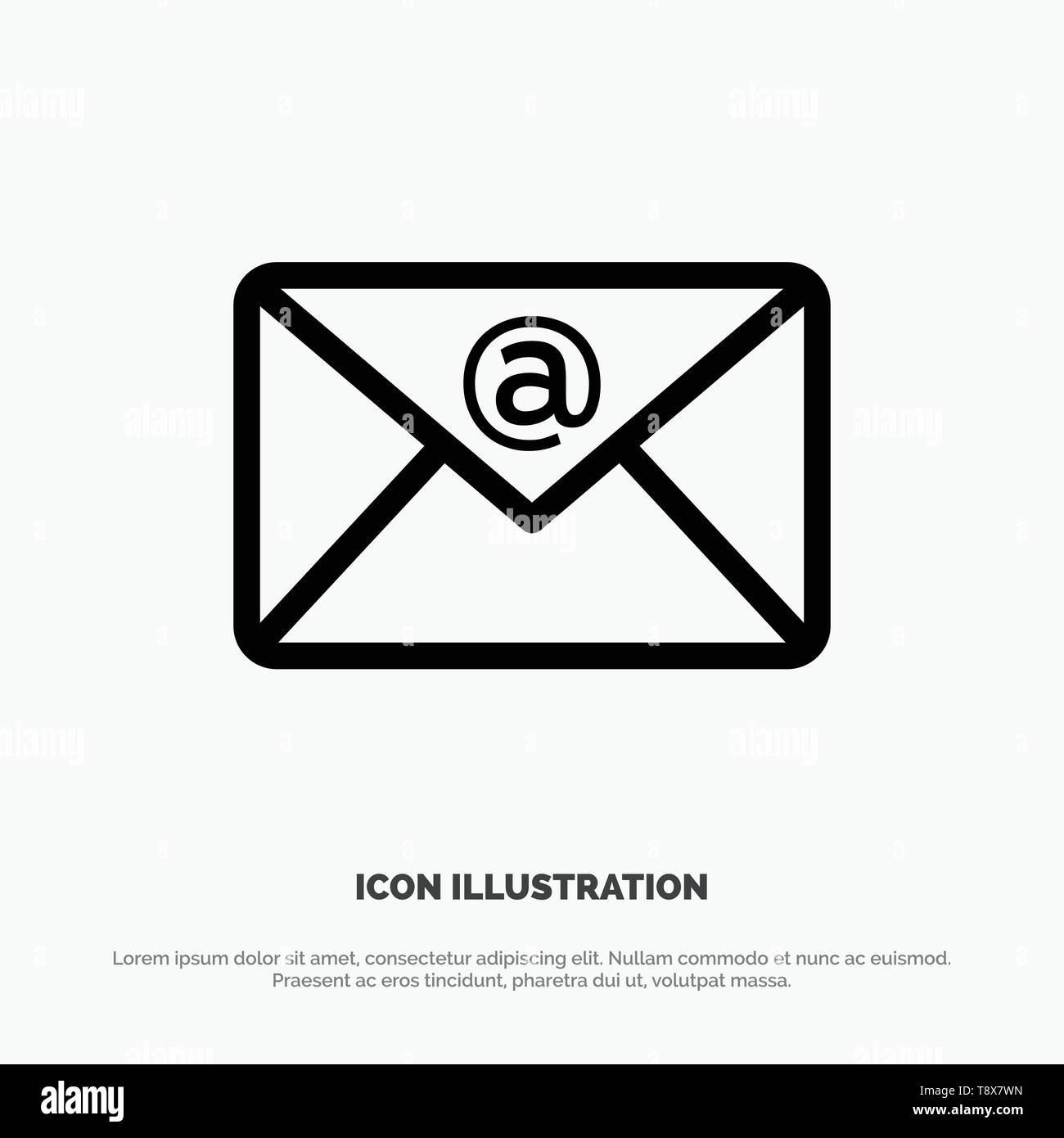 Inbox vector vectors hi-res stock photography and images - Alamy