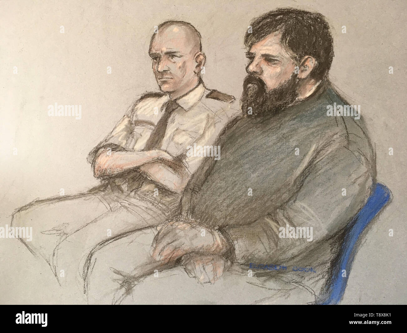 File artist sketch dated 07 05 19 carl beech hi-res stock photography ...