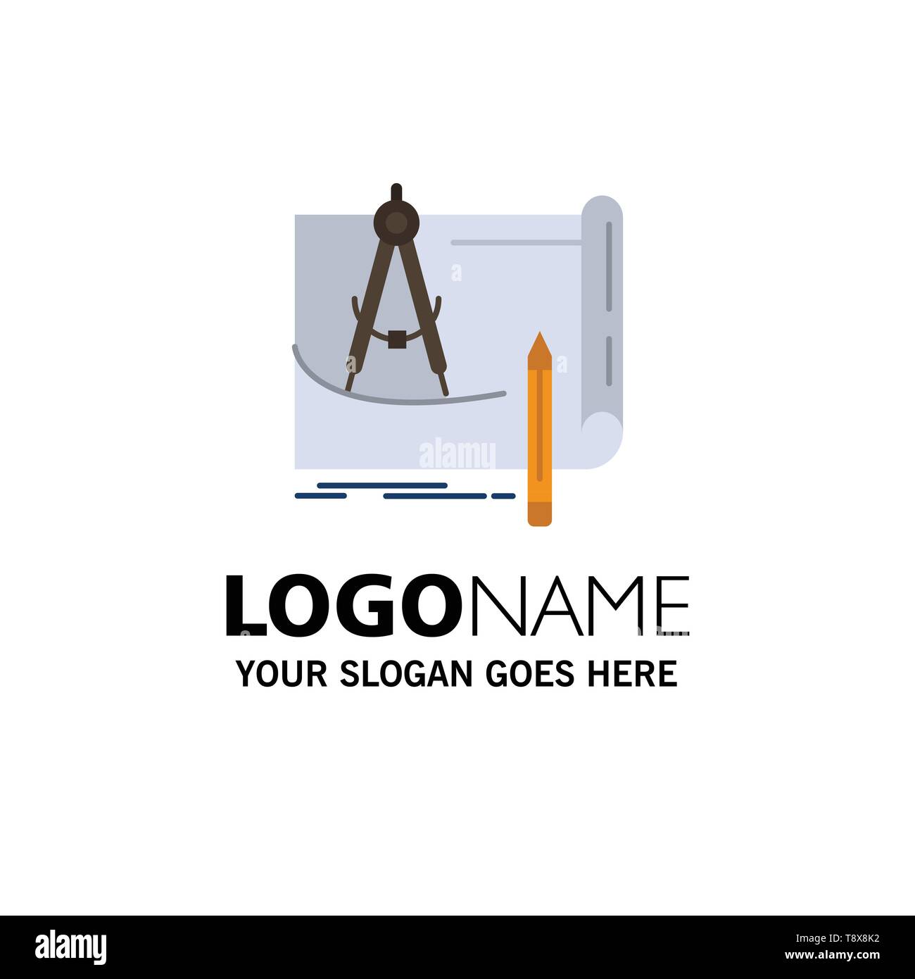 Blueprint architecture Stock Vector Images - Alamy