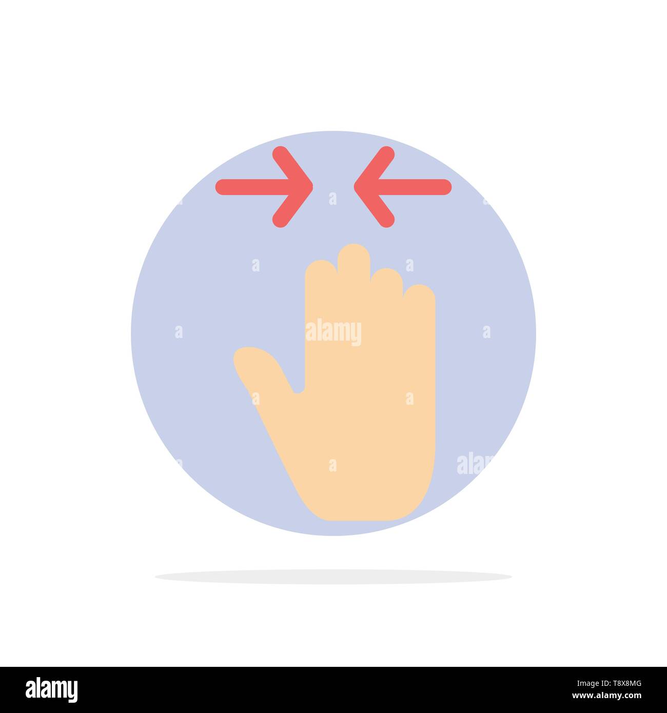 Pinch zoom background Cut Out Stock Images & Pictures - Alamy