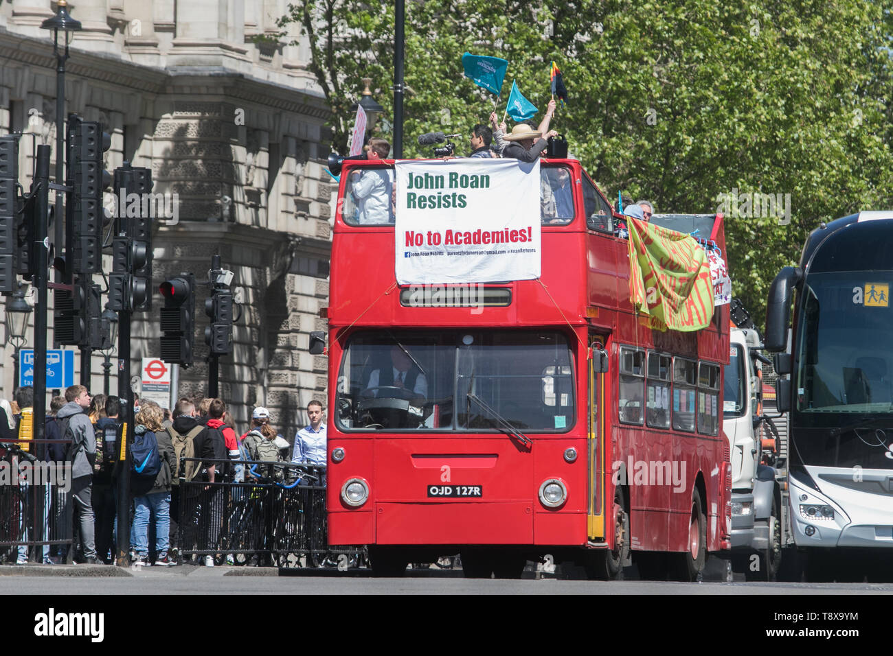 London UK 14th May 2019. National Education Union (NEU) members from ...