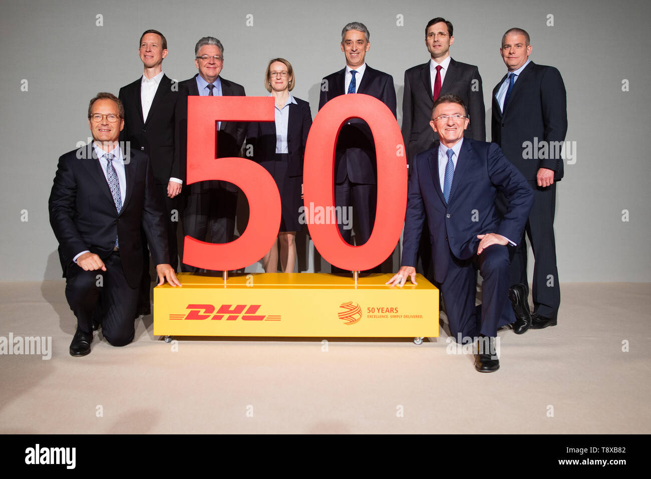 Bonn, Germany. 15th May, 2019. The members of the Board of Management ...