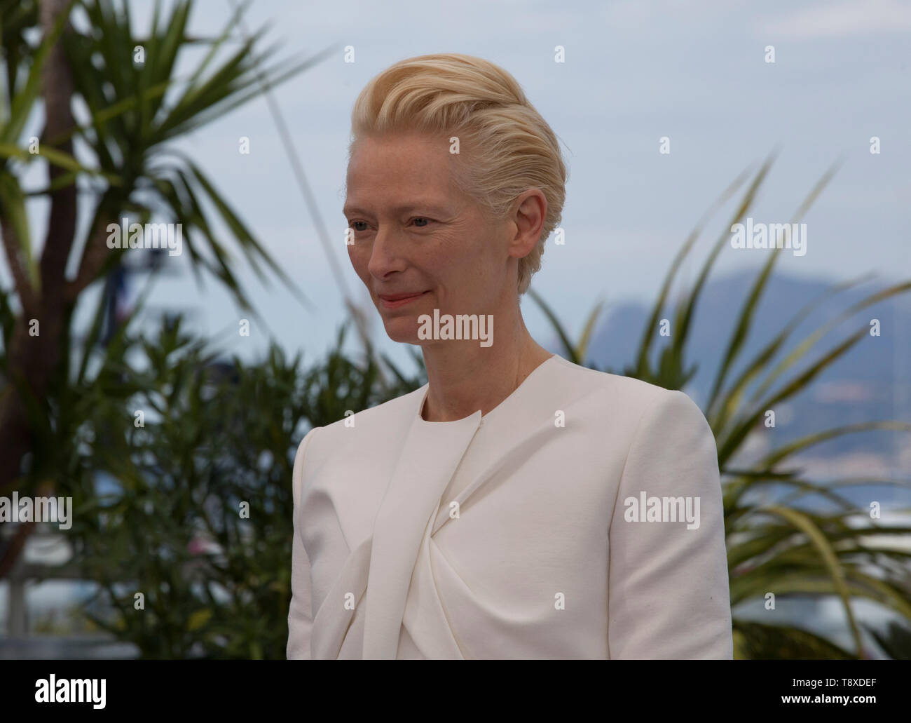 Cannes, France. 15th May, 2019. Actress Tilda Swinton at The Dead Don't ...