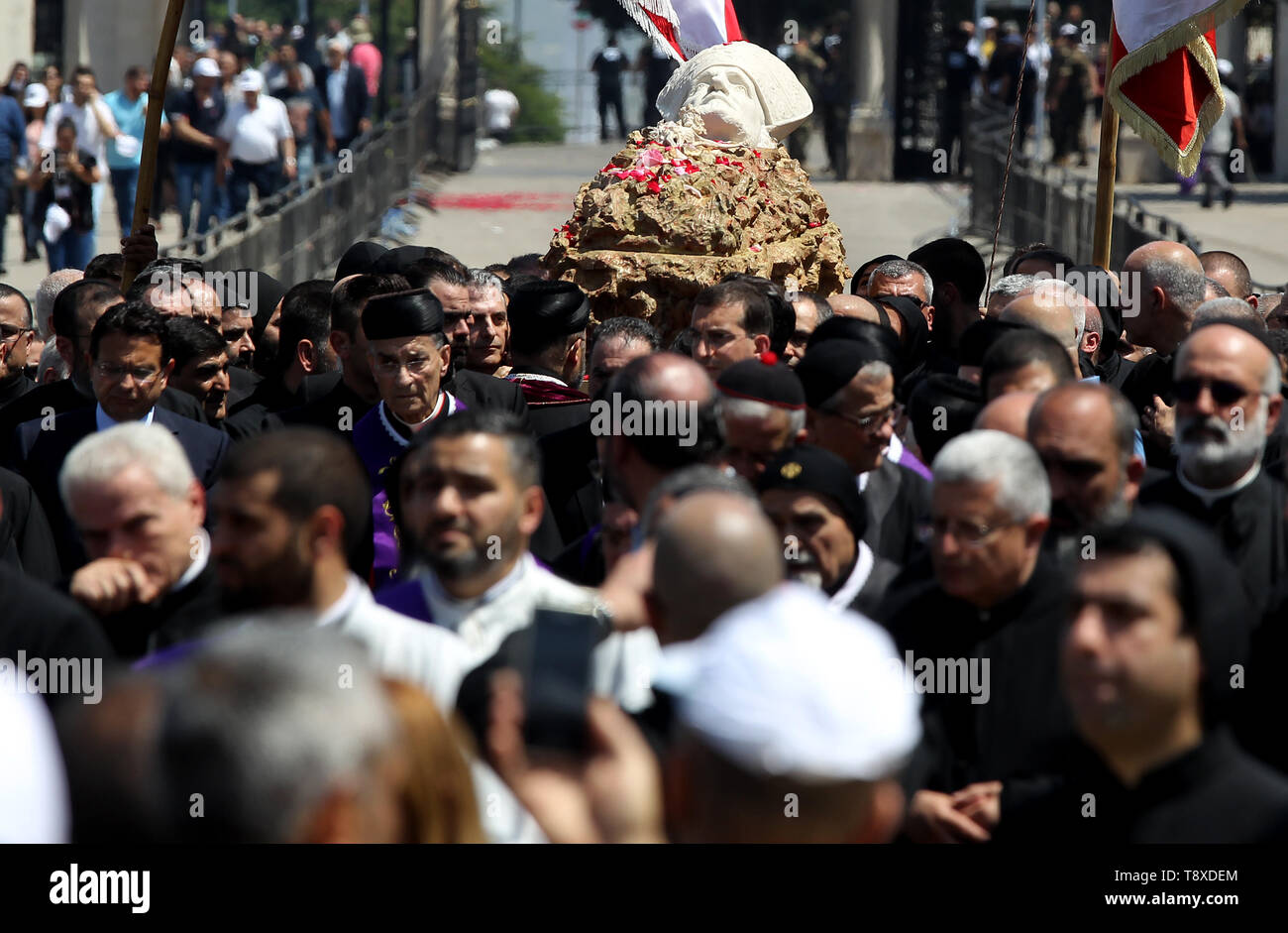 Lebanons christian maronite patriarch cardinal hi-res stock photography ...