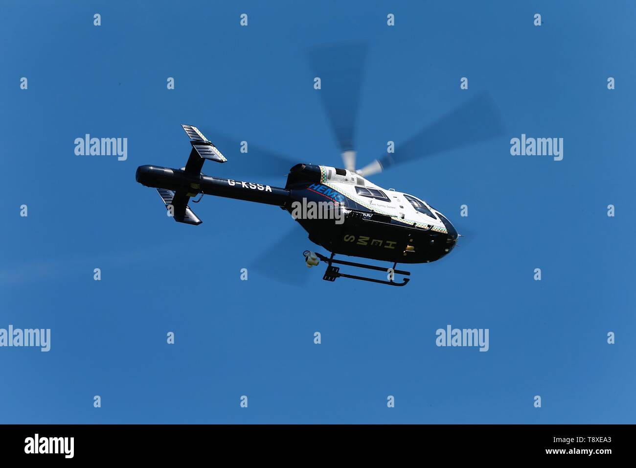 Kent air ambulance helicopter hi-res stock photography and images - Alamy