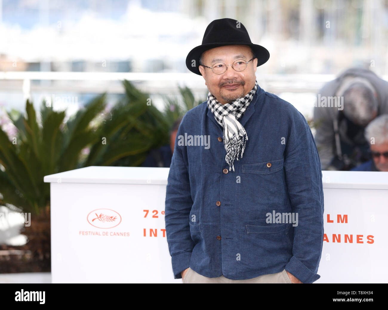 Cannes, France. 15th May, 2019. Cambodian director Rithy Panh, also the ...