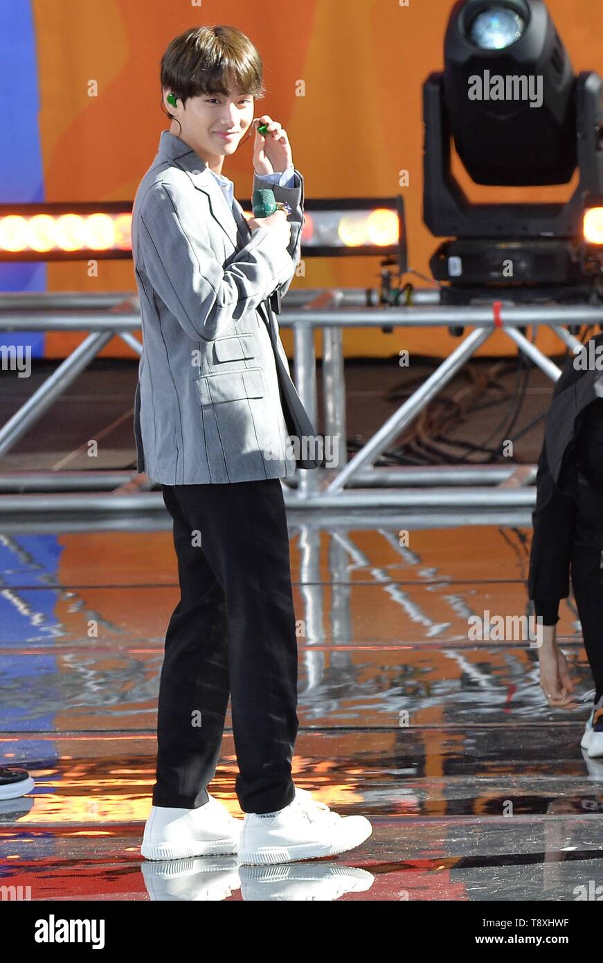 New York, NY, USA. 15th May, 2019. BTS on stage for BTS Performs on ...