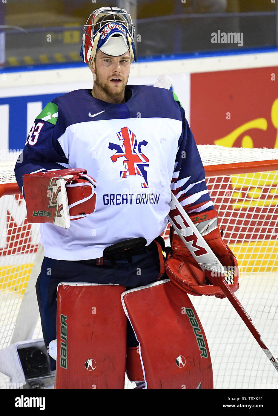 Kosice, Slovakia. 15th May, 2019. Ice hockey: WM, USA - Great Britain ...