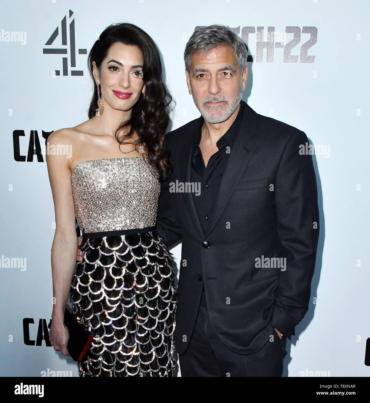 London, UK. 15th May, 2019. Amal Clooney, George Clooney attend Catch ...