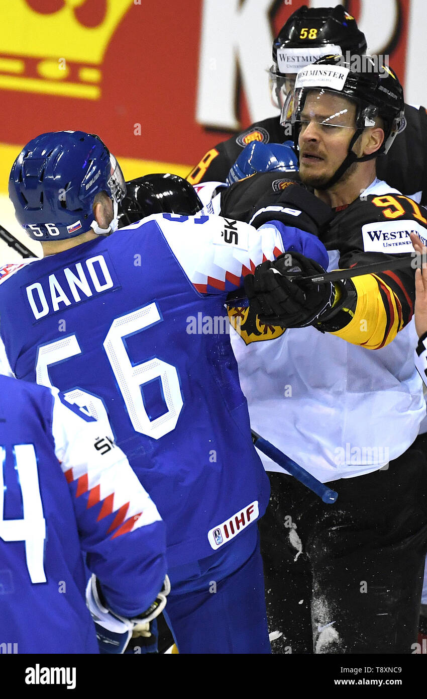 Kosice, Slovakia. 15th May, 2019. Ice hockey: World Championship, Germany - Slovakia ...