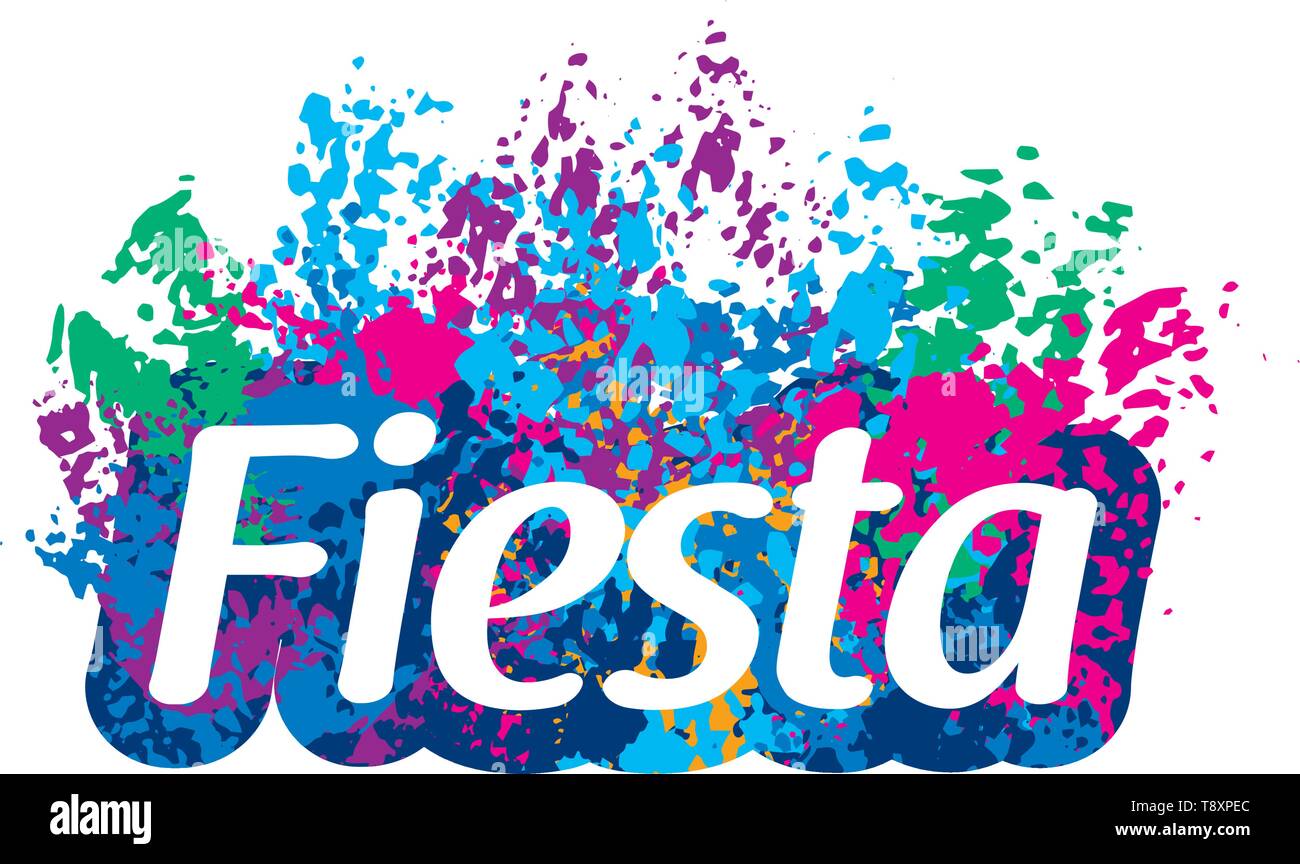 Abstract logo for the Fiesta. Vector illustration Stock Vector Image ...