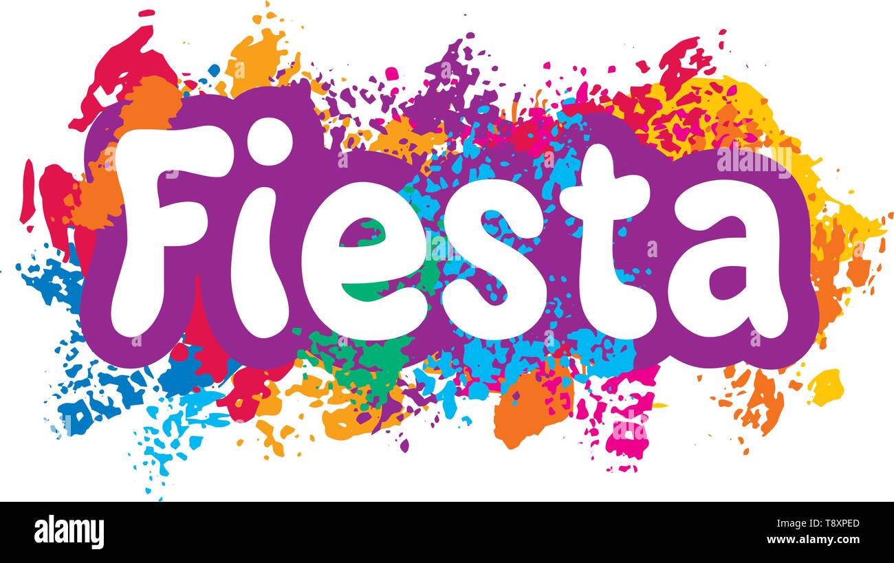 Abstract logo for the Fiesta. Vector illustration Stock Vector Image ...
