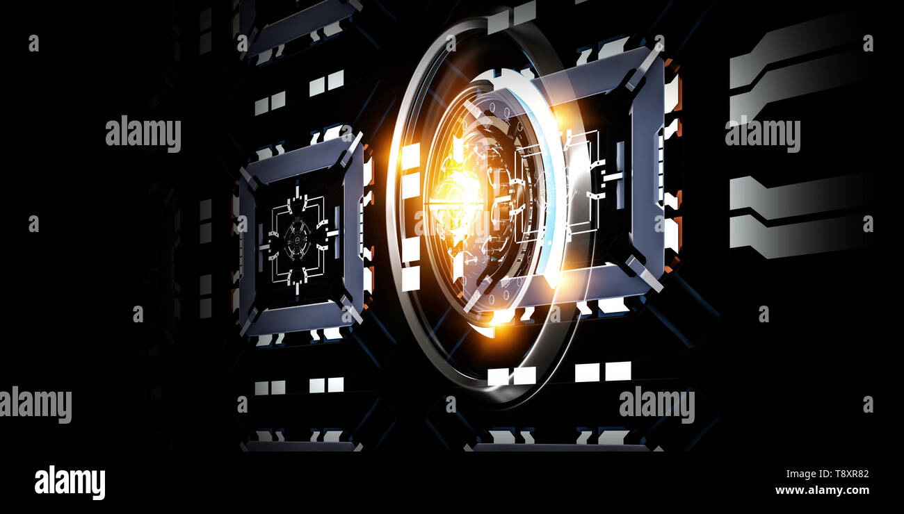 Technological industrial abstract background Stock Photo - Alamy