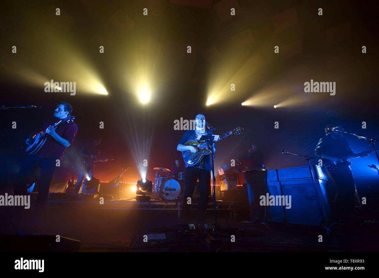 Bear's Den performing at the Barrowlands Ballroom in Glasgow on ...