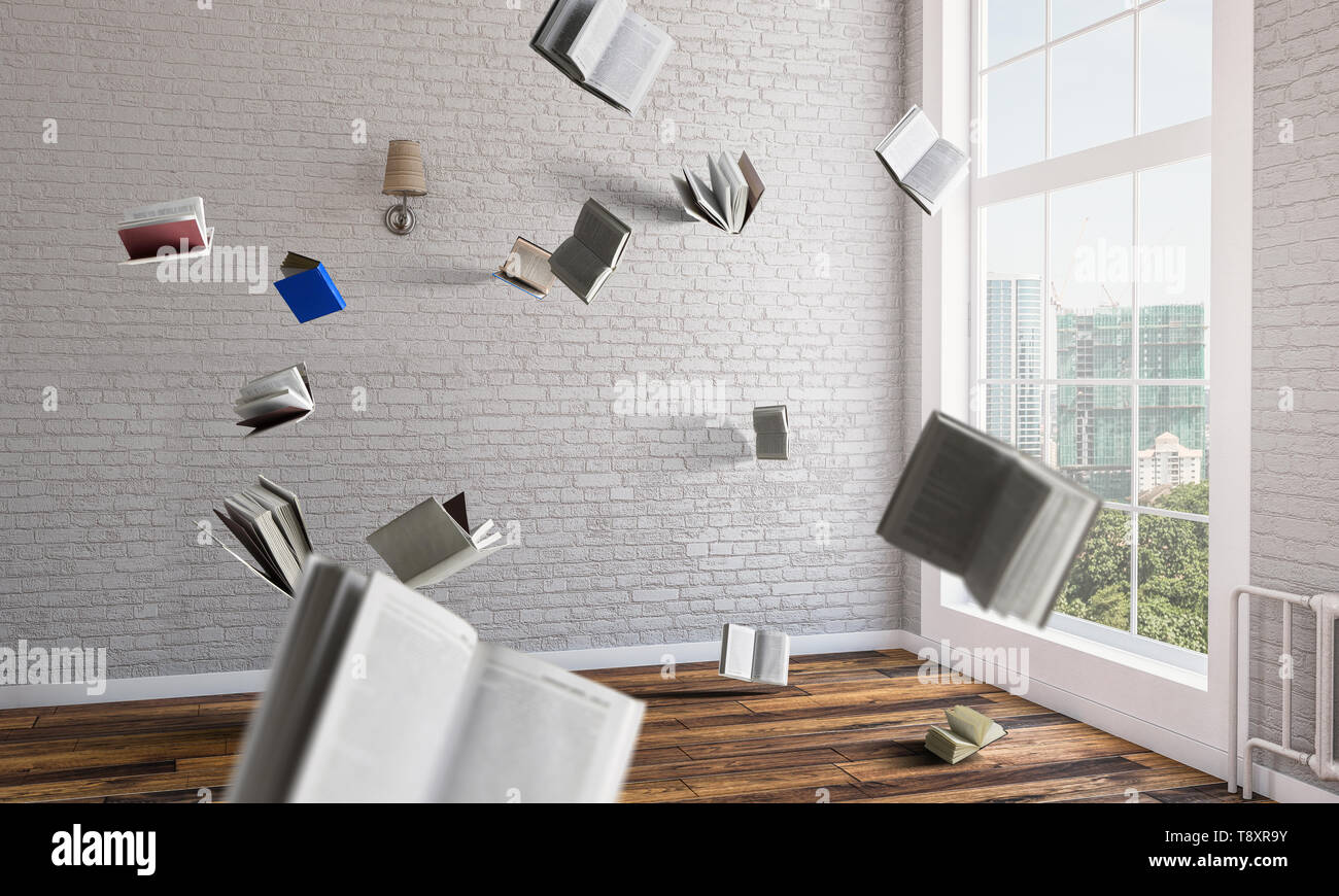 Flying business documents hi-res stock photography and images - Alamy