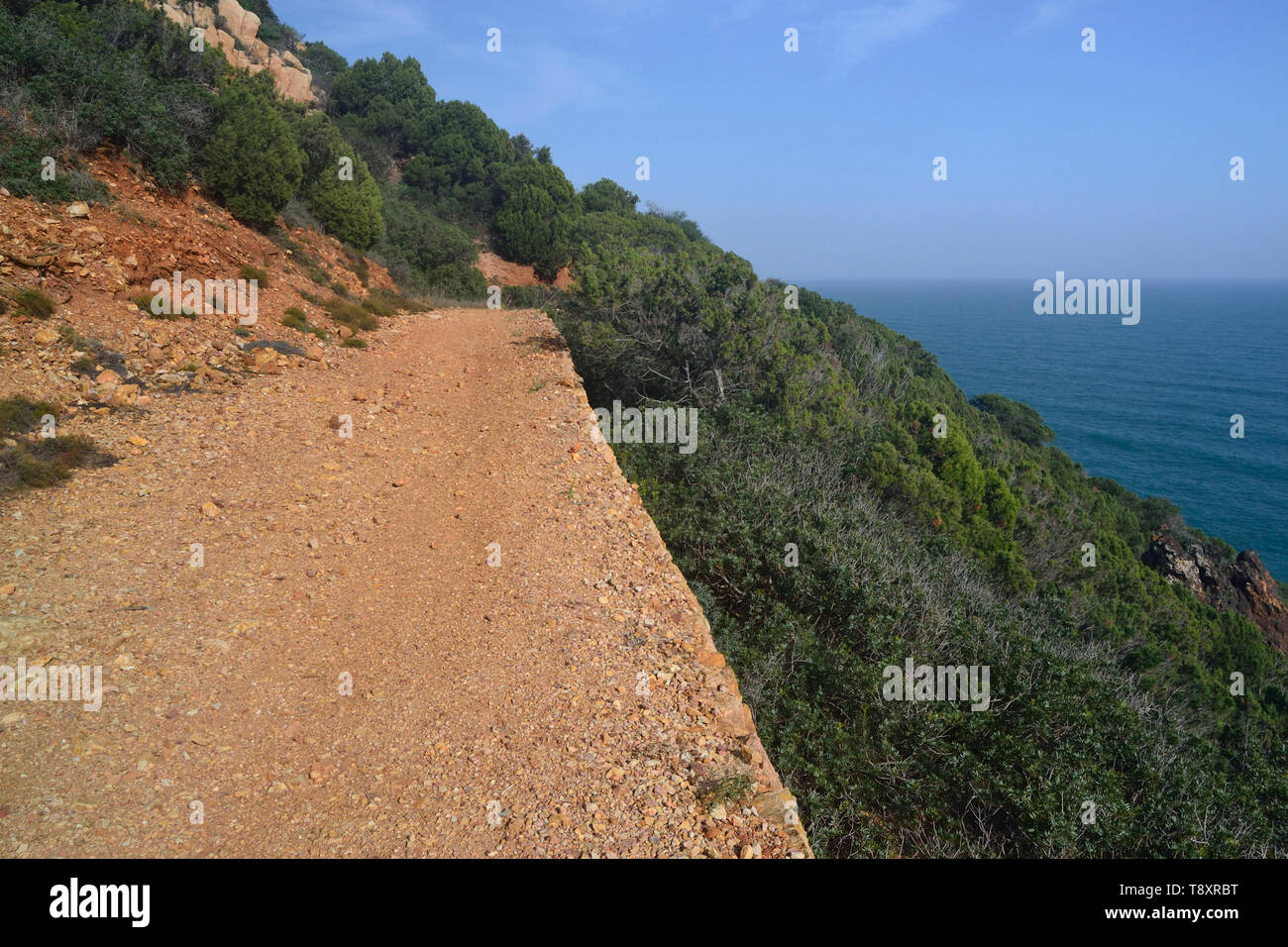 Ancient Roman Road of Bithia Stock Photo - Alamy