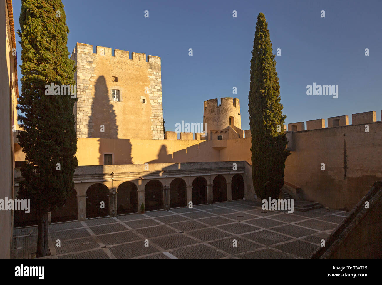 Hotel tourist accommodation in former castle Pousada Castelo de Altivo ...