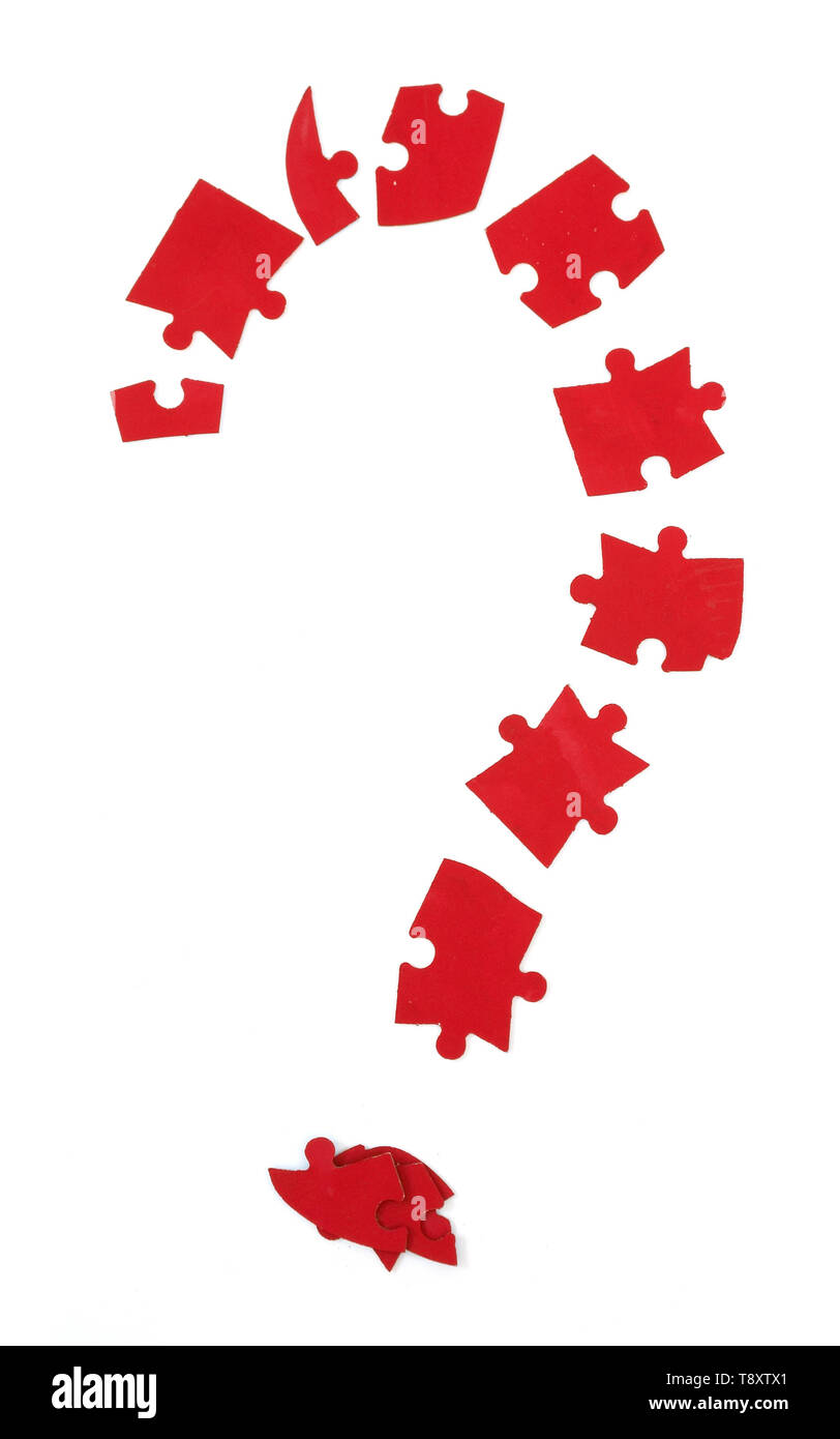 Missing question mark Cut Out Stock Images & Pictures - Alamy