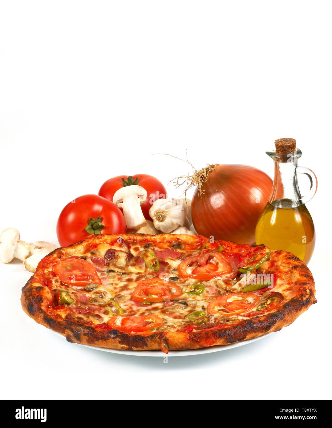 Concept pizza beer pepperoni hi-res stock photography and images - Alamy