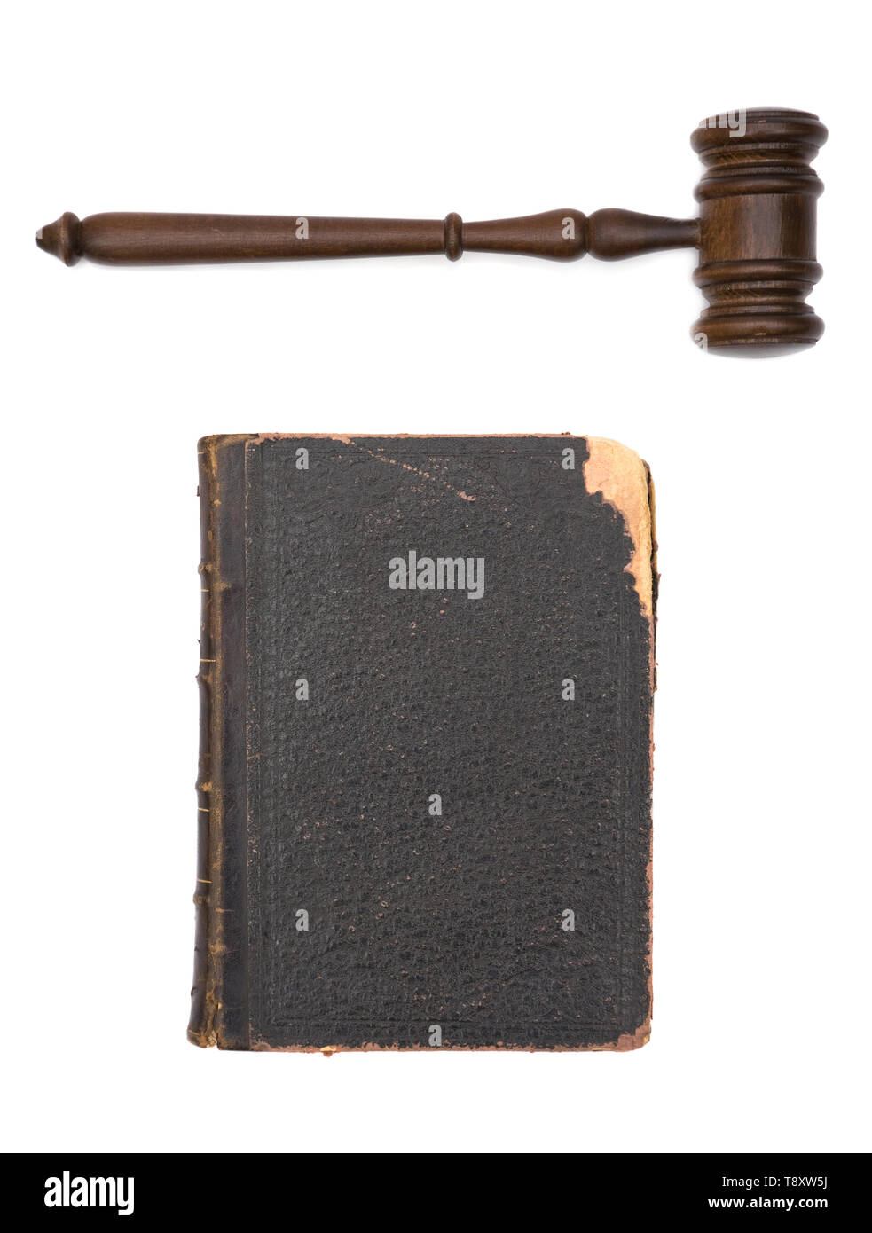 Gavel book scales Cut Out Stock Images & Pictures - Alamy